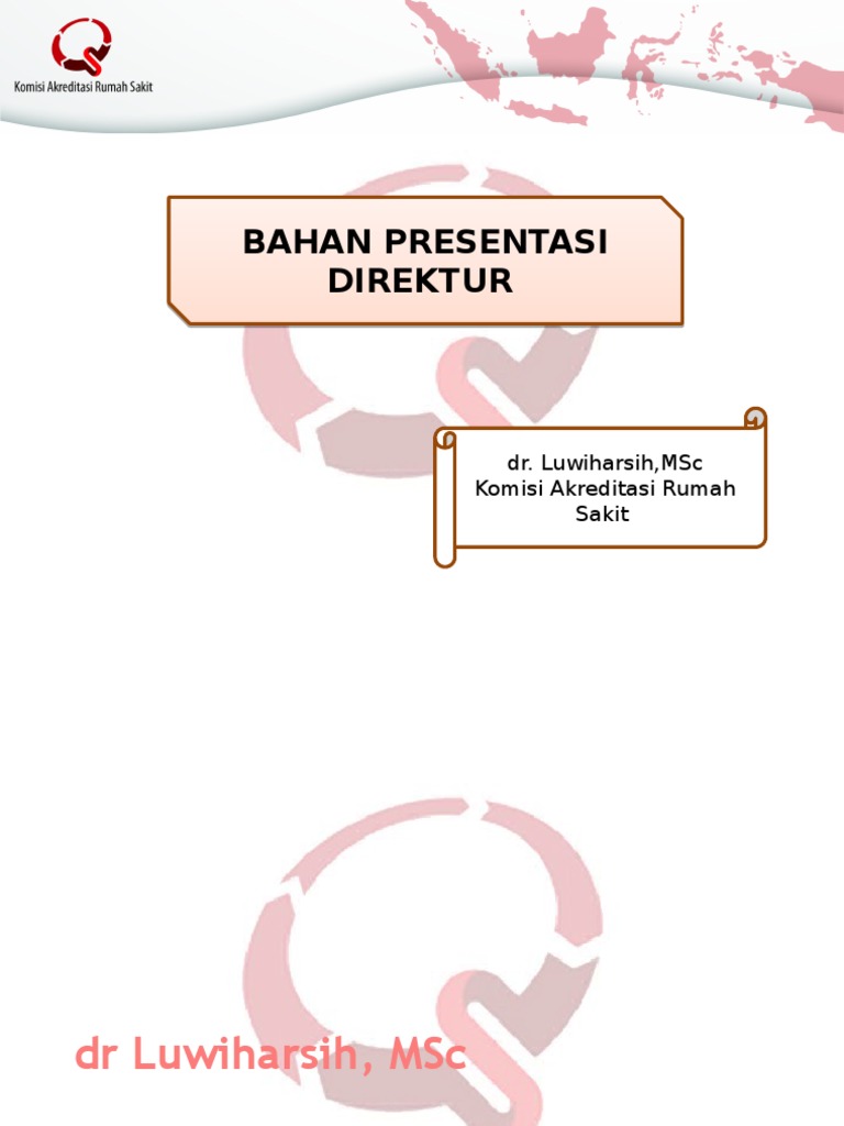 Presentasi Direktur RS TIM PPI | PDF