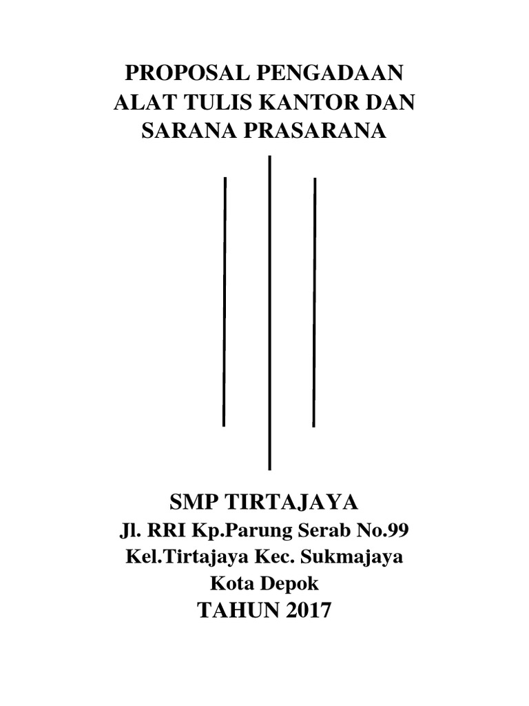 Proposal Pengadaan ATK | PDF