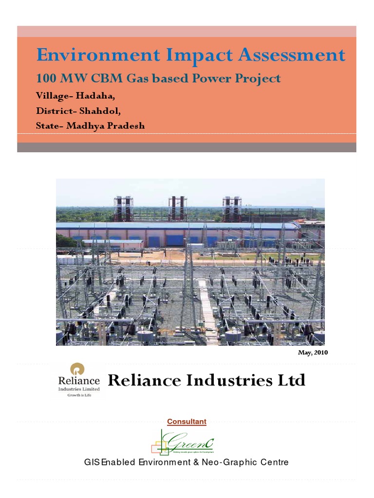 Reliance Met. Report | PDF | Environmental Impact Assessment | Clean ...