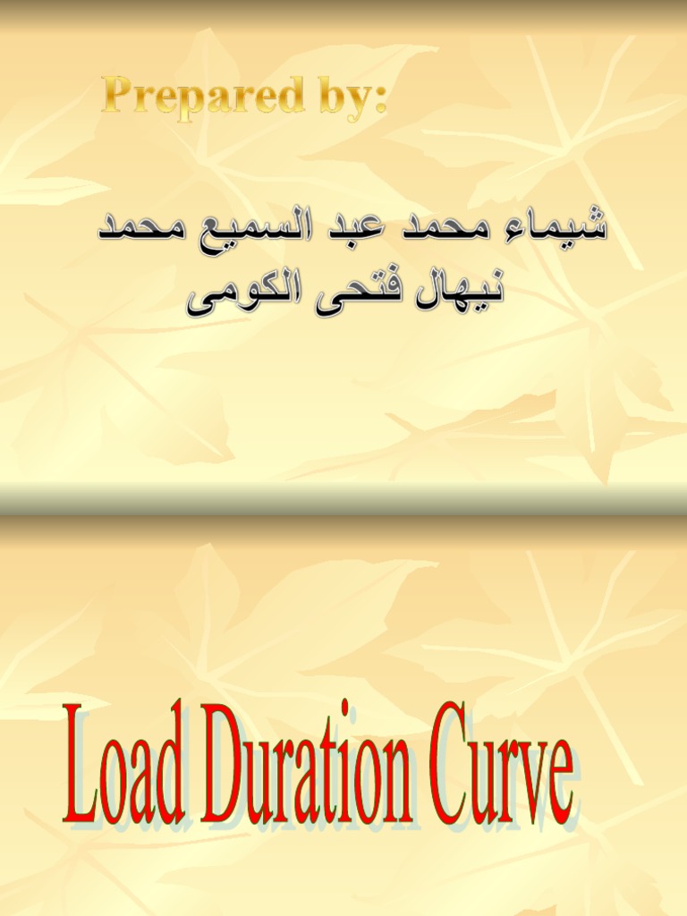 Load Duration Curve | PDF | Power Station | Demand