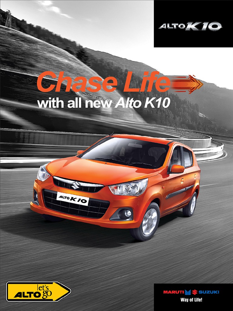 New Alto K10 Brochure PDF | PDF