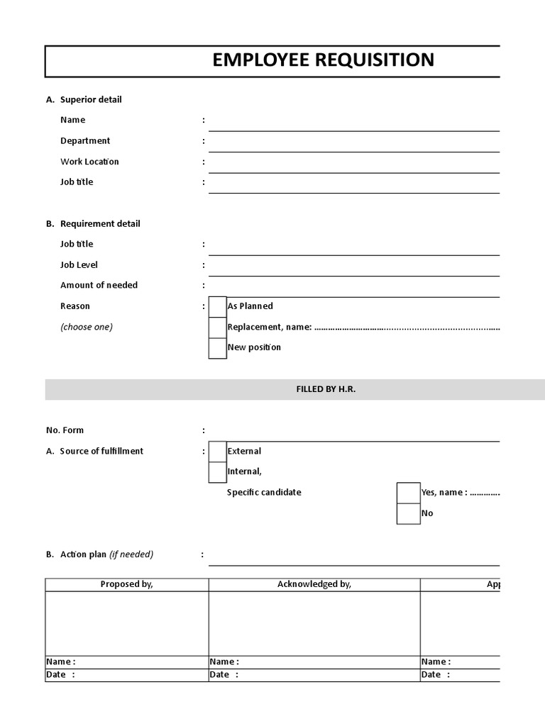 Employee Requisition: A. Superior Detail | PDF | Economies