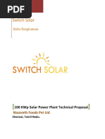 Solar Project Proposal PDF | PDF | Solar Power | Solar Panel