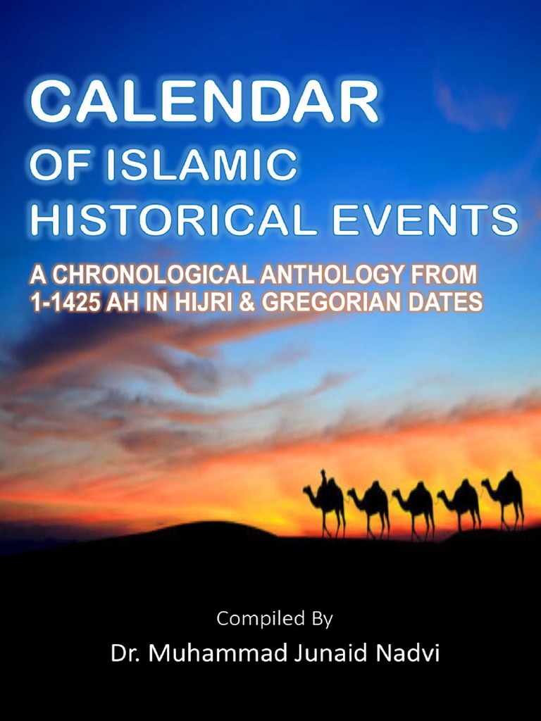 Calendar of Islamic Historical Events | PDF | Calendar | Muhammad