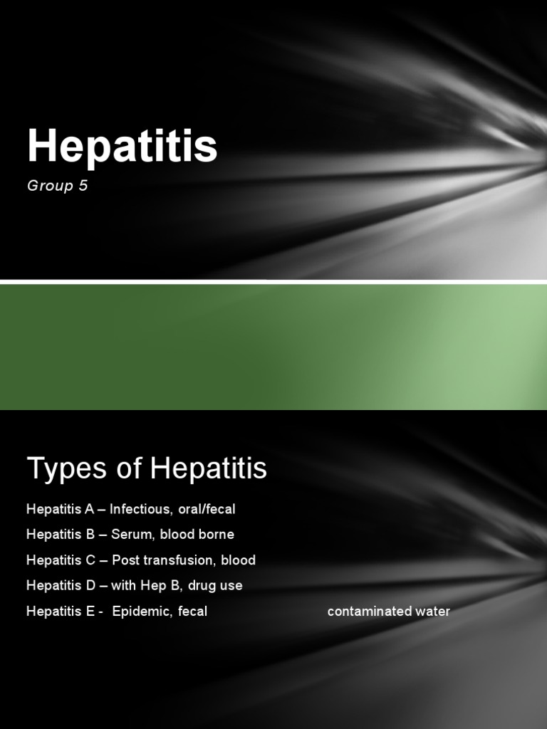 Understanding Hepatitis Types and Treatment | PDF