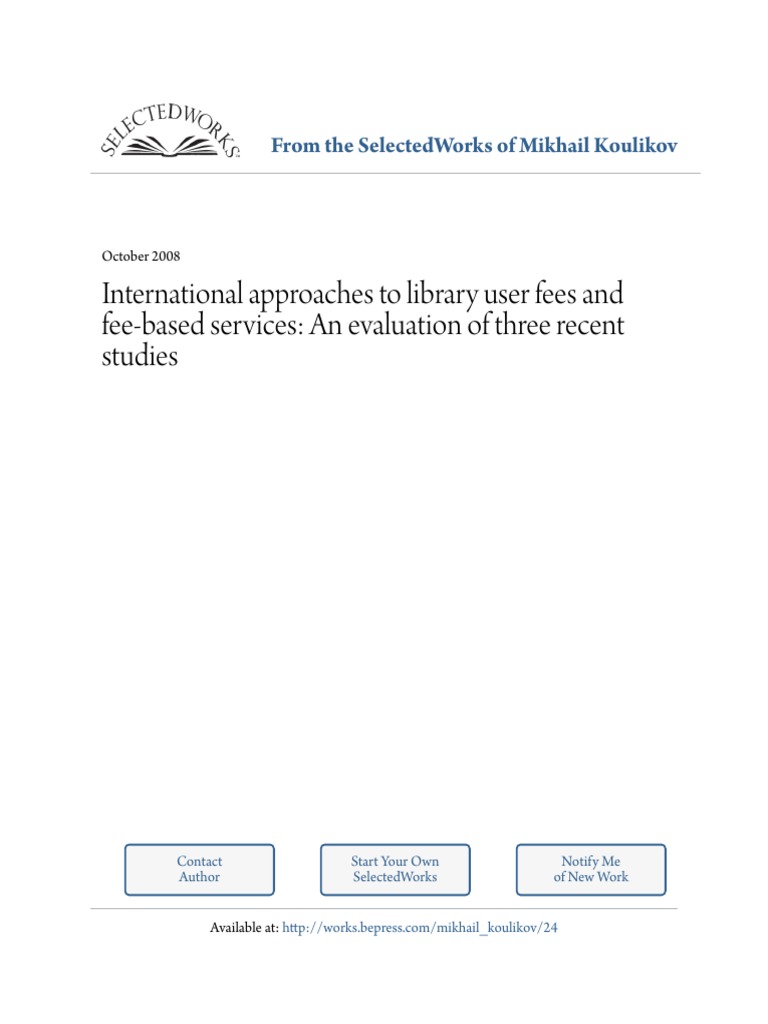 Library Fee Based | PDF | Survey Methodology | Quantitative Research