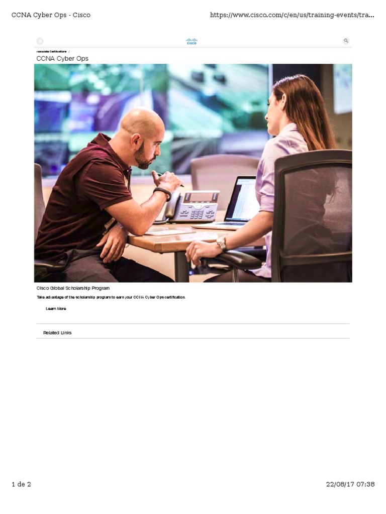 Ccna Cyber Ops | PDF | Cisco Certifications | Information Governance