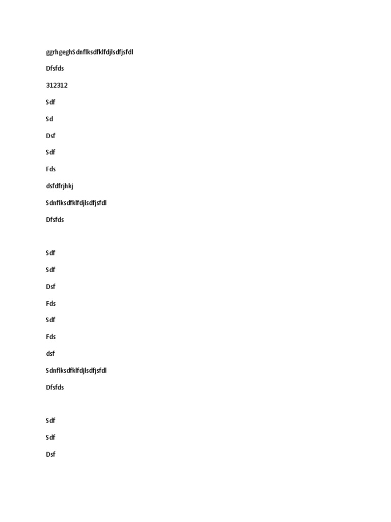 Ggrhgeghsdnflksdfklfdjlsdfjsfdl Dfsfds 312312 SDF SD DSF SDF Fds ...