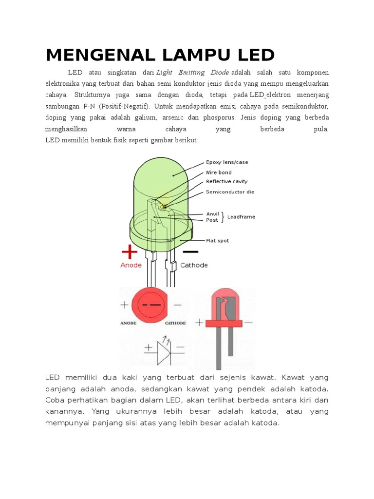 Mengenal Lampu Led | PDF