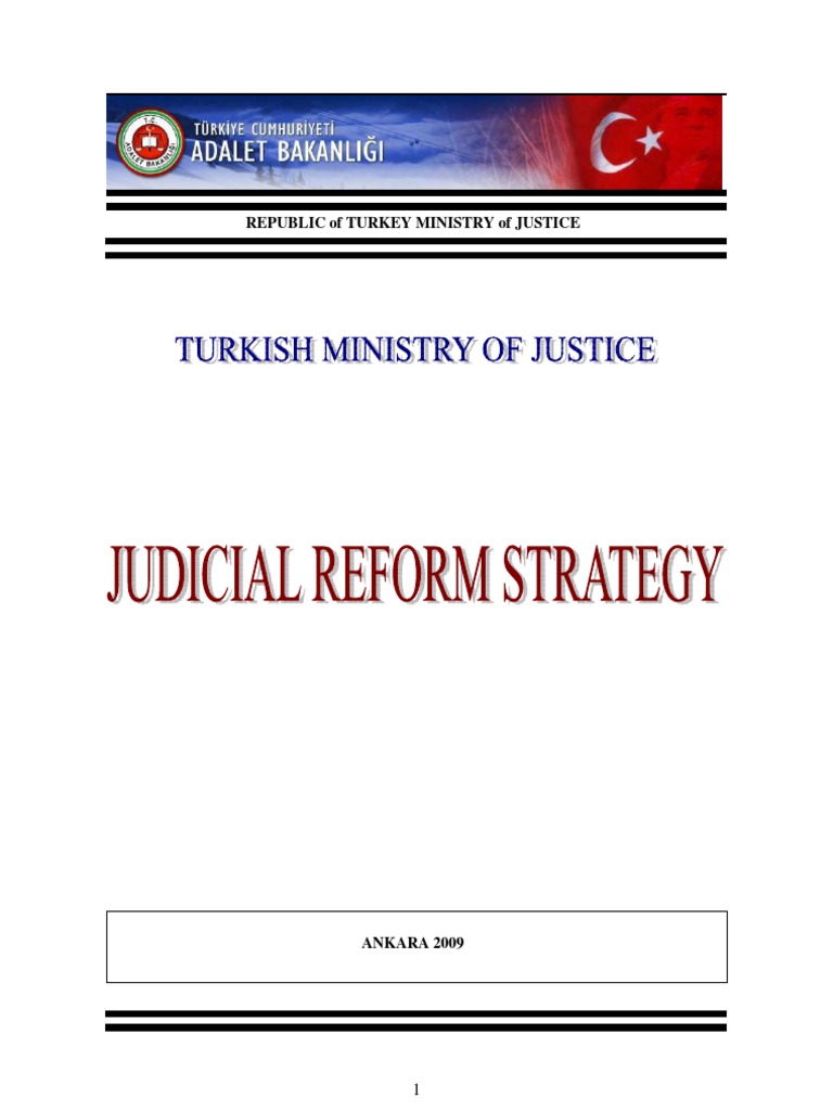 Judicial Reform Strategy | PDF | Enlargement Of The European Union ...