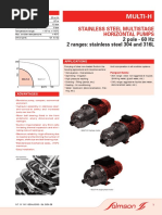KSB Pump Multitec Spec | PDF | Pump | Chemical Engineering
