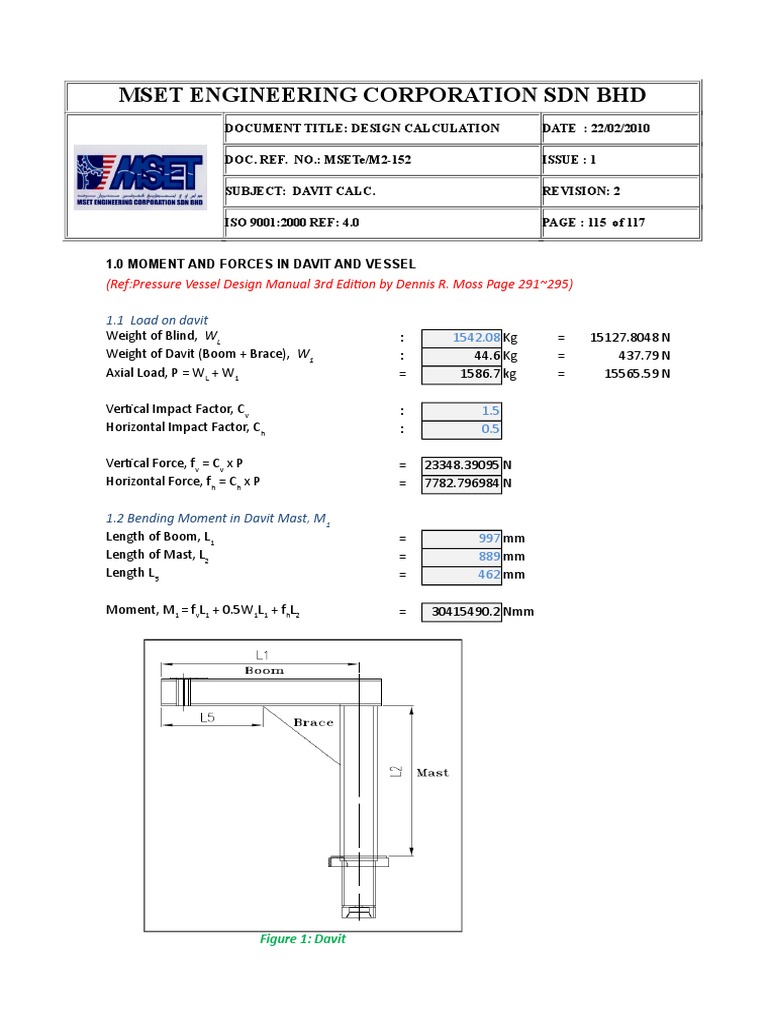 2 A Davit Calculation Pdf