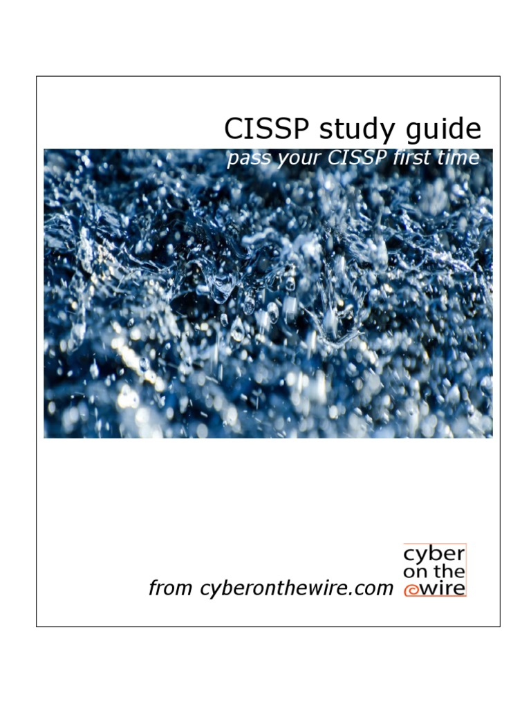 CISSP Study Guide - Pass Your CISSP First Time | PDF | Classified ...