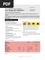 Shell Gadus S3 V220C 2 Technical Data | PDF | Mechanical Engineering ...