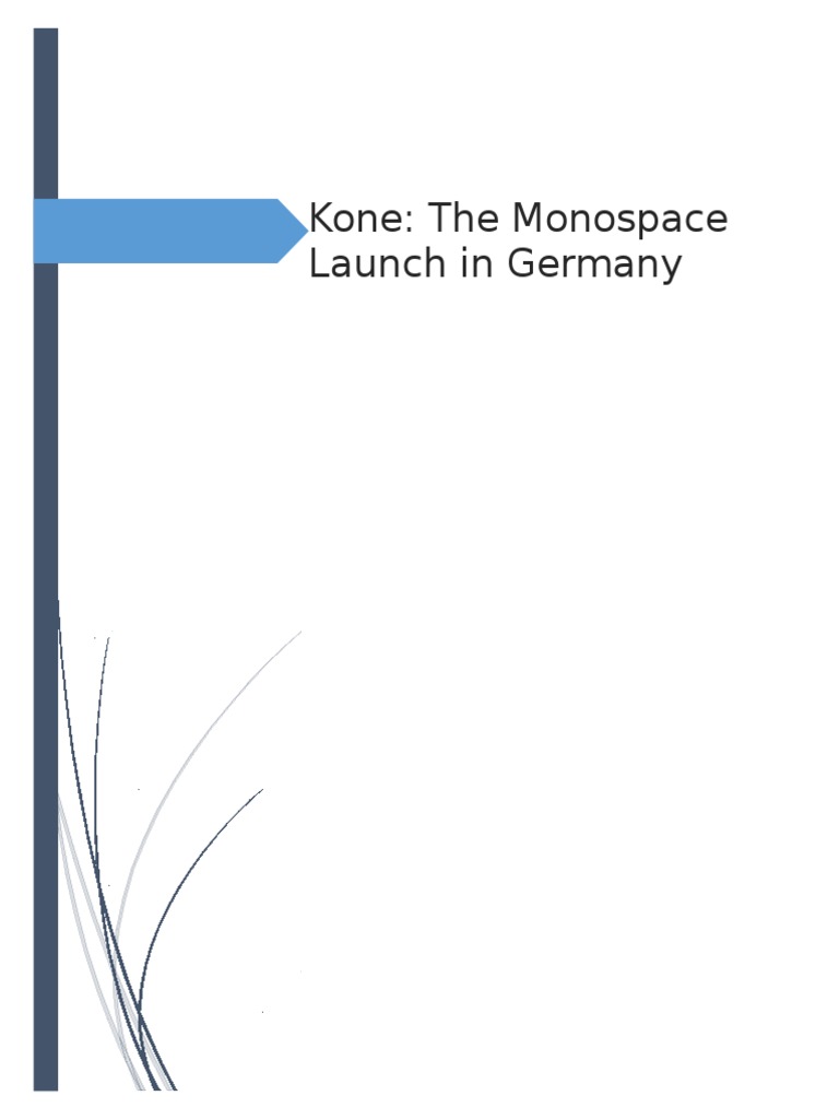 Kone Case | Download Free PDF | Pricing | Sales