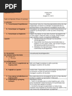 Berbal at Di-Berbal LESSON PLAN | PDF