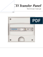 CTI Transfer Panel: Technical Instruction Manual | PDF | Mains ...