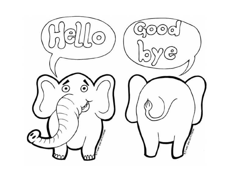 Hello Goodbye Elefants | PDF