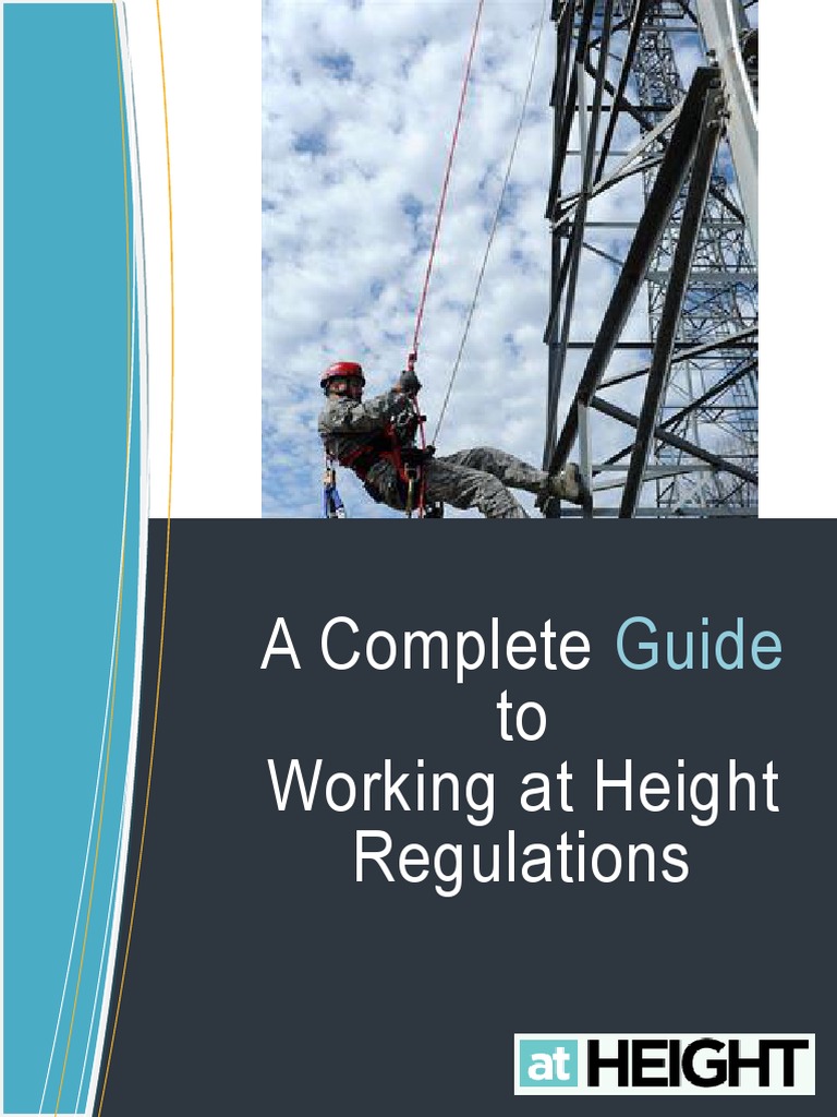 Guide to Work at Height Regulations | PDF | Personal Protective ...