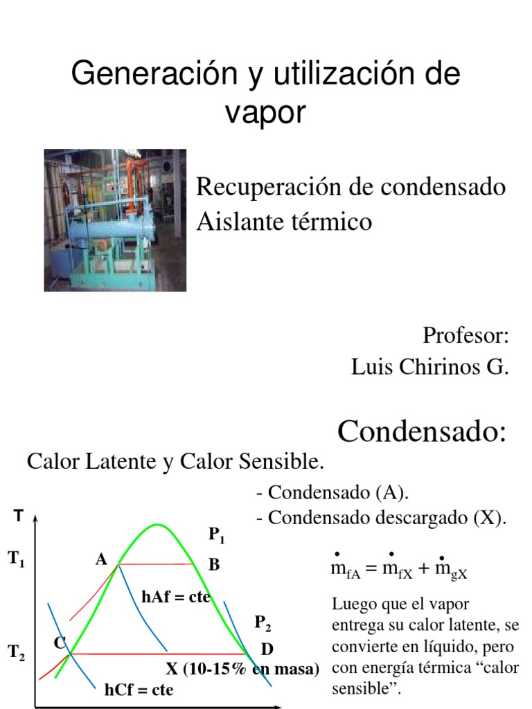 Condensado y Aislante Termico | PDF | Aislamiento térmico | Bomba