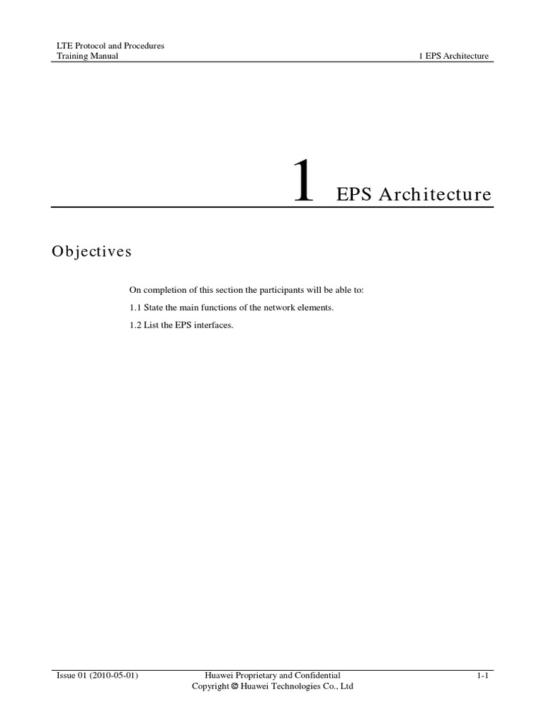 LTE Protocols and Procedures PDF | PDF | Telecommunications Standards | Networks