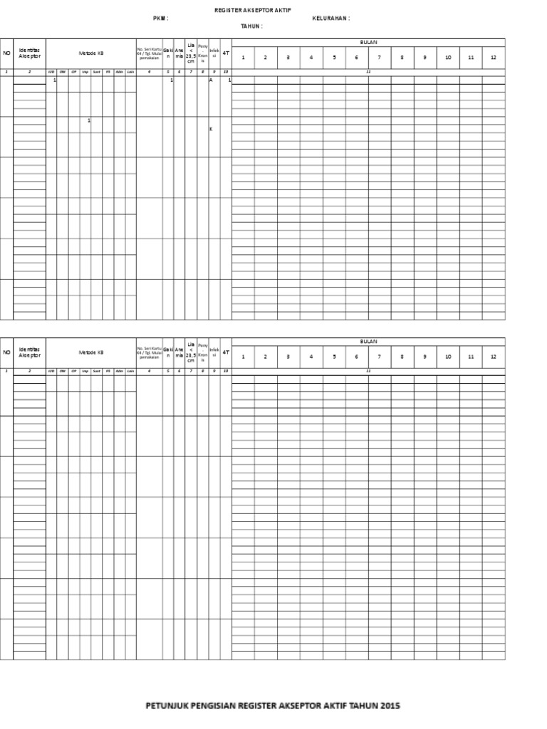 Format Register KB | PDF