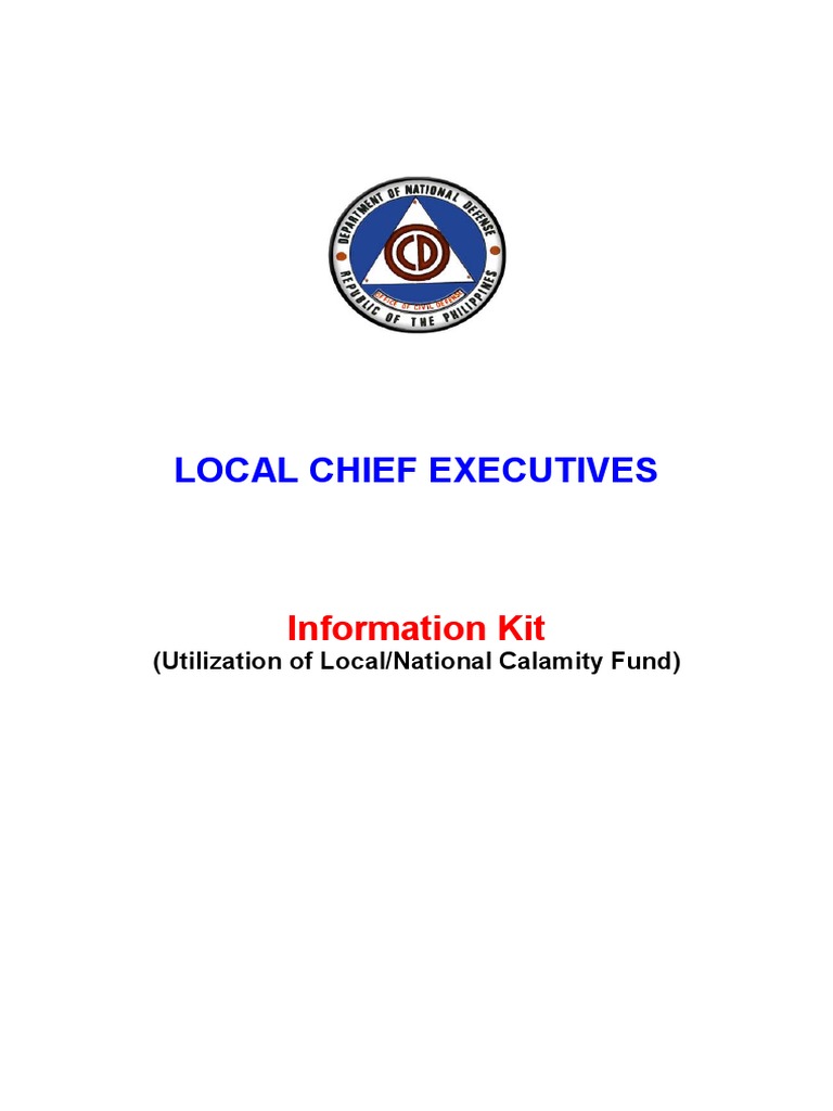 Calamity Fund Guidelines PDF | PDF | Emergency Management | State Of ...
