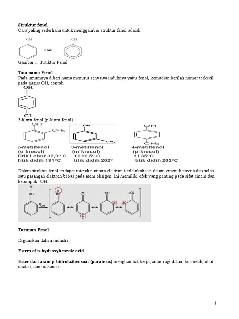 Struktur Fenol | PDF