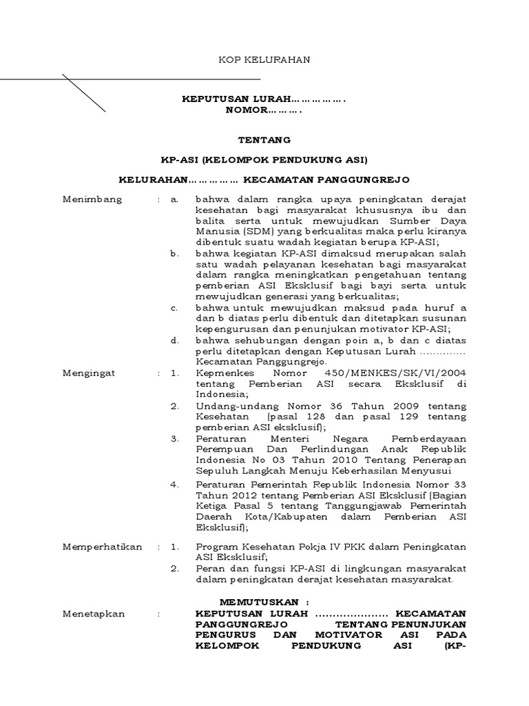 SK Dapur Sehat | PDF | Ilmu Sosial