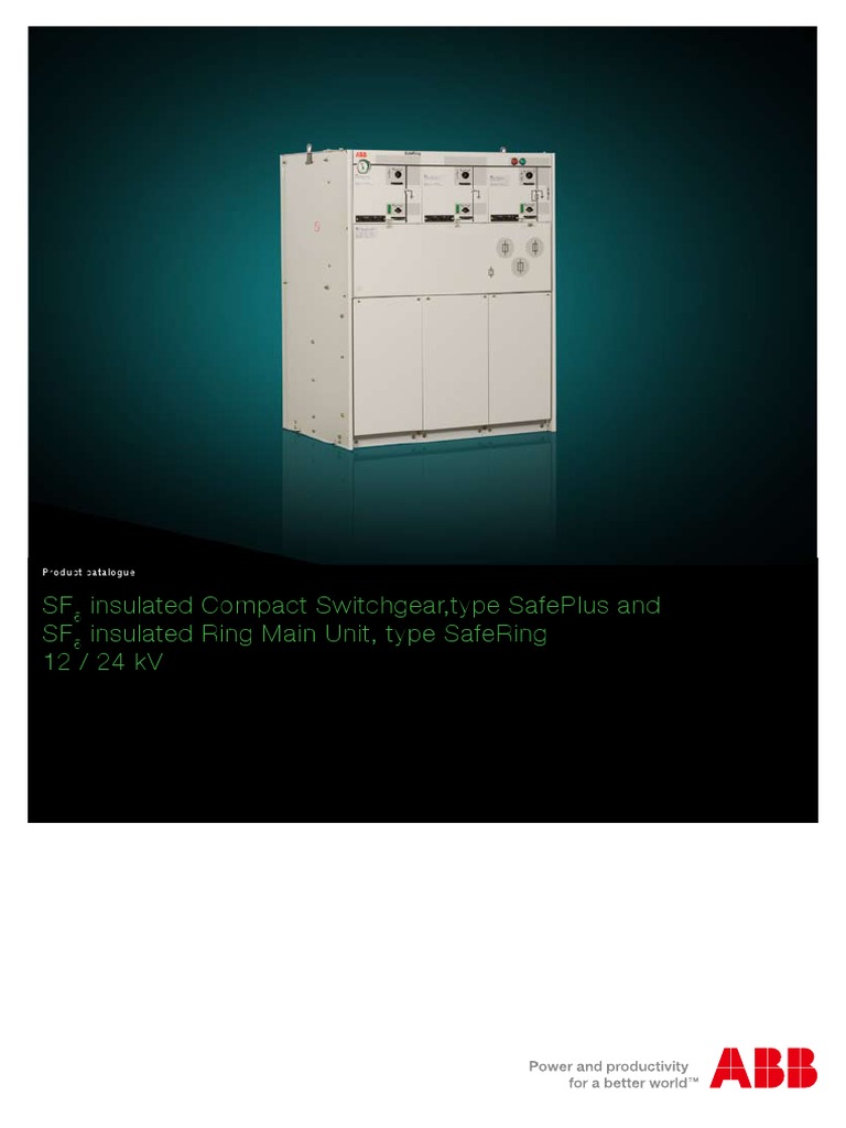 SF6 Insulated Switchgear Catalogue | PDF