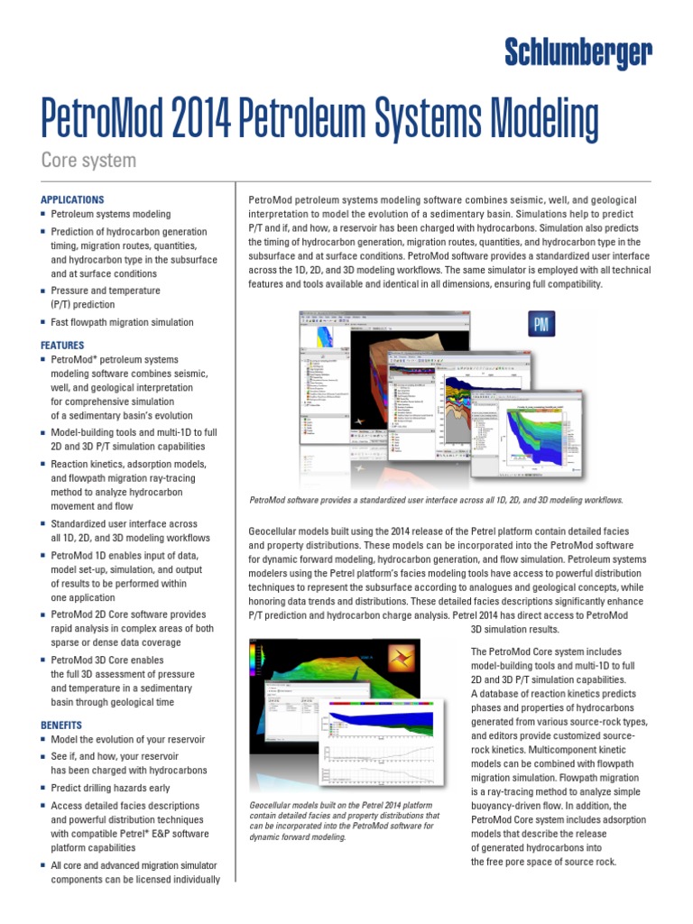 petromod_petroleum_systems_modeling_cores.pdf | Petroleum Reservoir ...