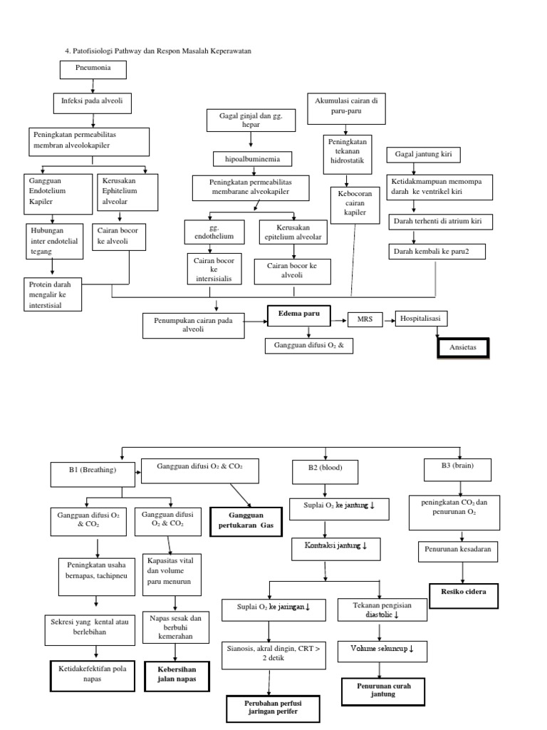 Patofis Edema Paru | PDF