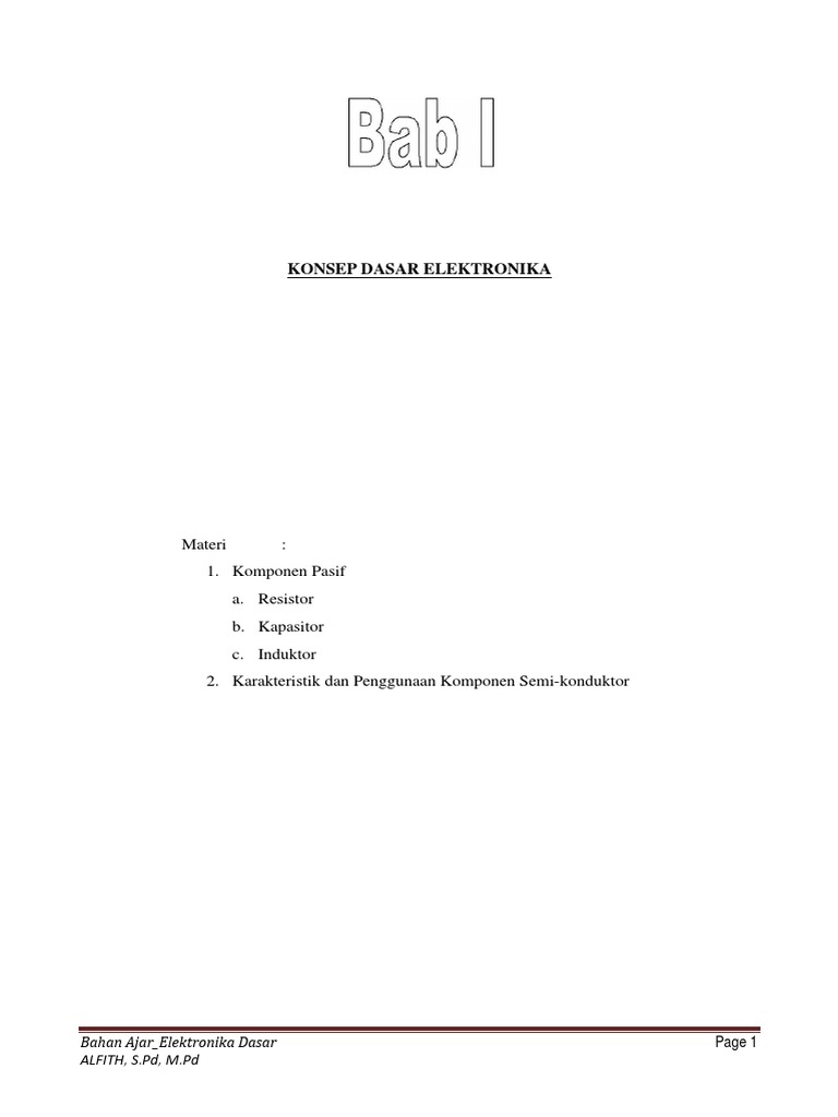 MATERI AJAR Eldas PDF | PDF