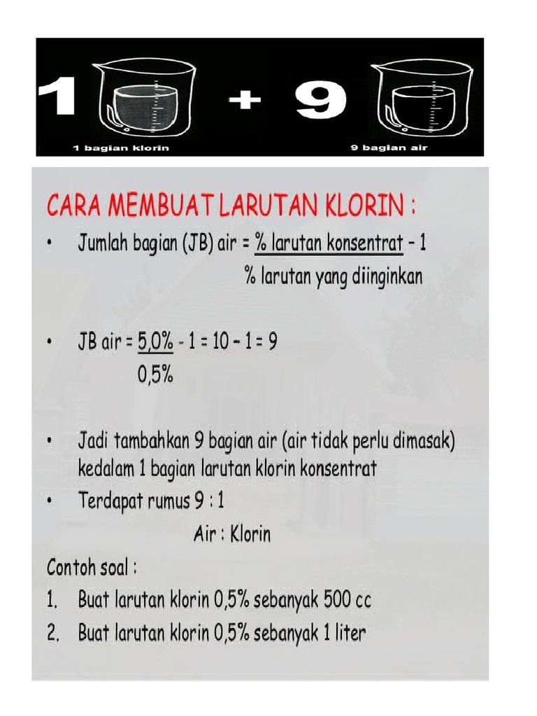 Larutan Klorin | PDF
