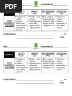 Visual Arts Rubric | PDF