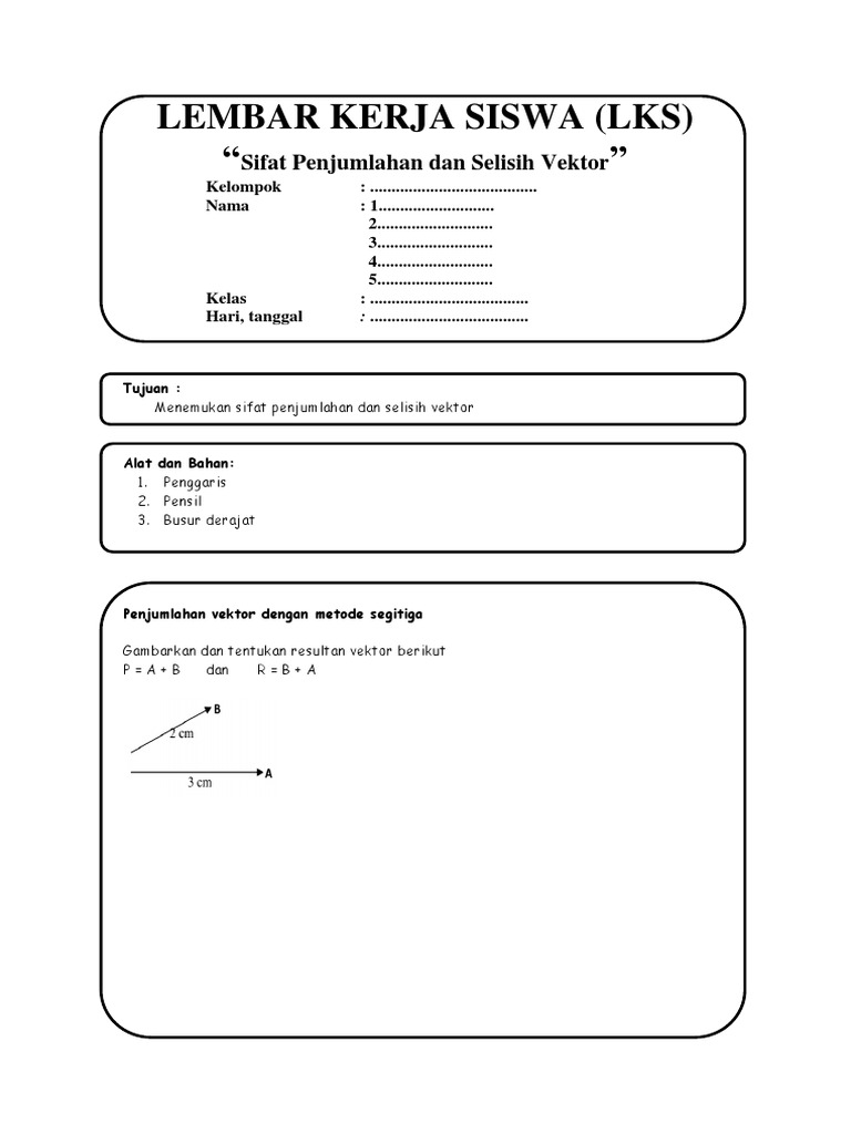 Lks 1 (Vektor) | PDF