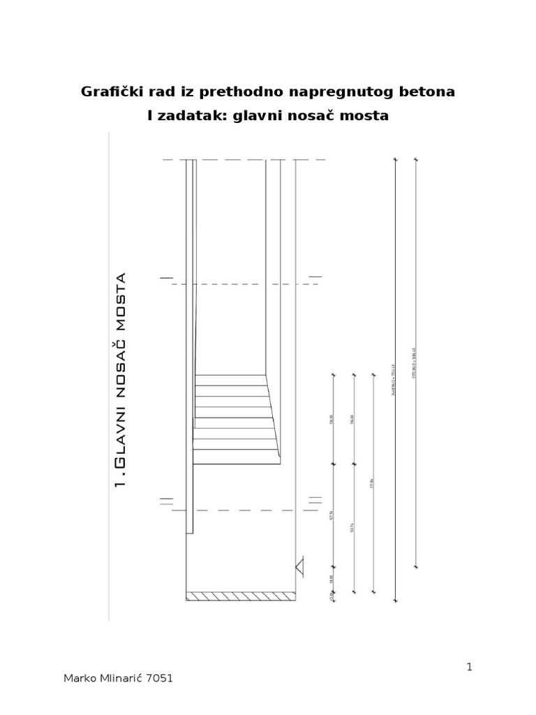Betonske Prednapregnute Konstrukcije | PDF