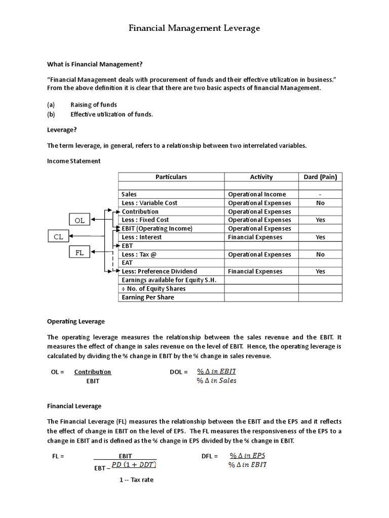 Leverage FM IPCC | PDF | Leverage (Finance) | Corporations