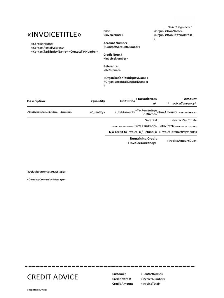 Refund invoice template | PDF | Business Economics | Business