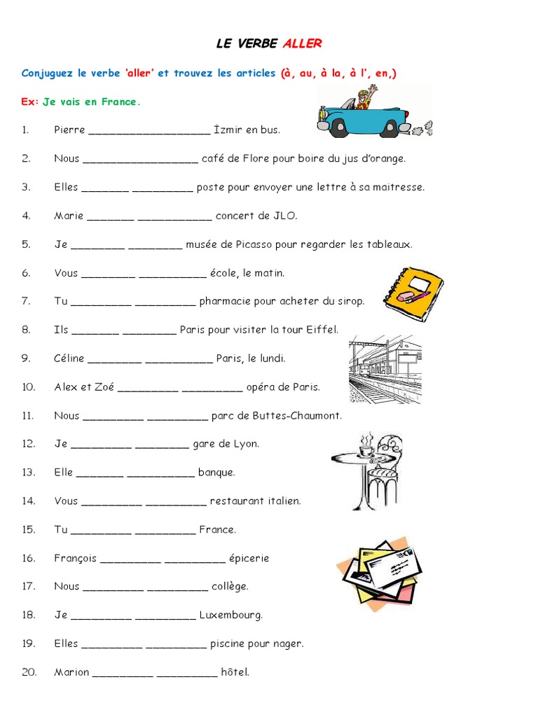 Verbe Aller | PDF | Art