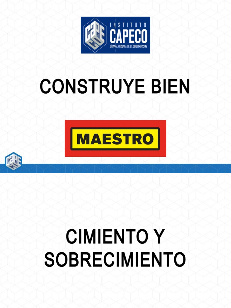 Cimiento y Sobrecimiento | PDF | Fundación (Ingeniería) | Ingeniería ...