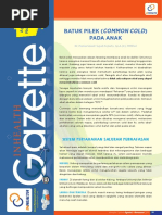 Cold & Cough, Rhinitis - Kelompok 2 - Modul Pernapasan B | PDF