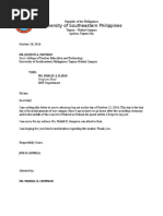 Explanation Letter For DTR | PDF