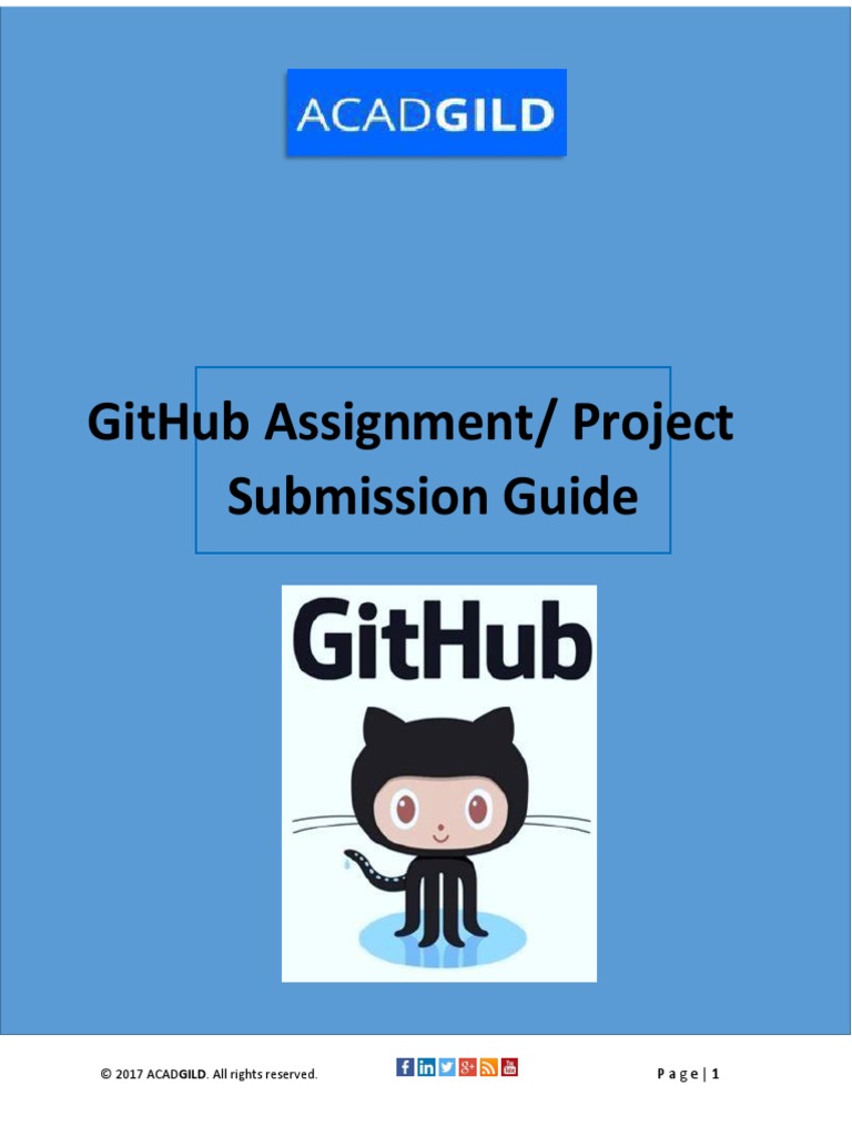 Github Assignment Submission Guide Pdf Angular Js Java Programming Language 