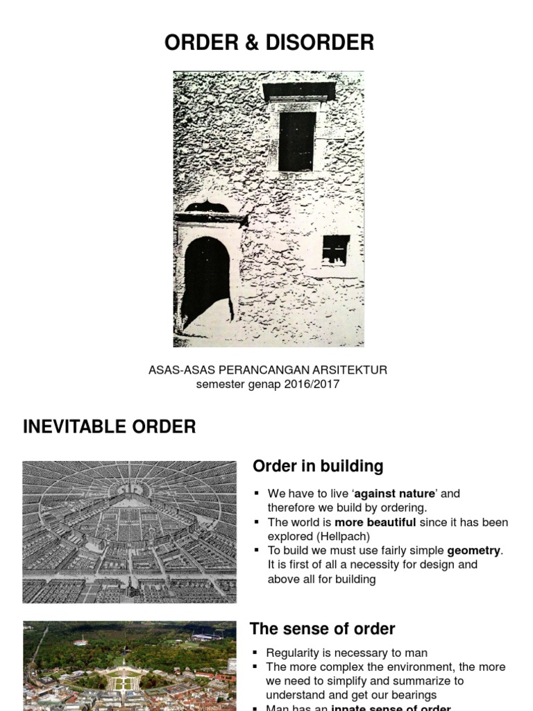 Order Disorder PDF | PDF