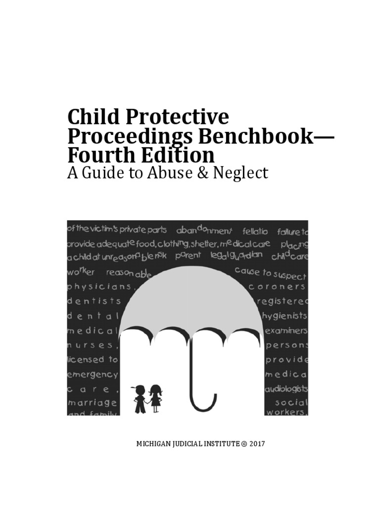 Michigan Benchbook Child Protection Law | PDF | Legal Guardian ...