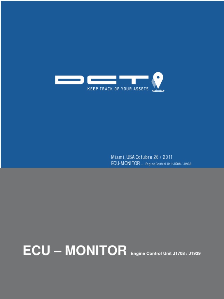 Monitor de ECU J1708/J1939 para Syrus | PDF | Electrónica | Informática