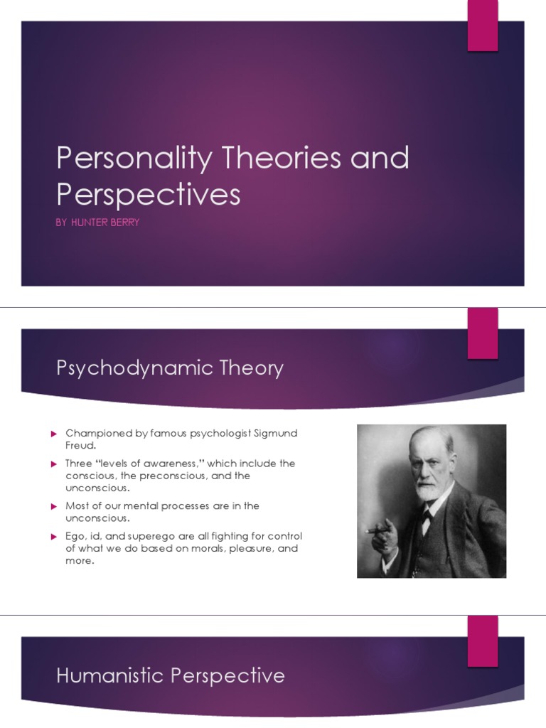 Personality Theories and Perspectives | PDF