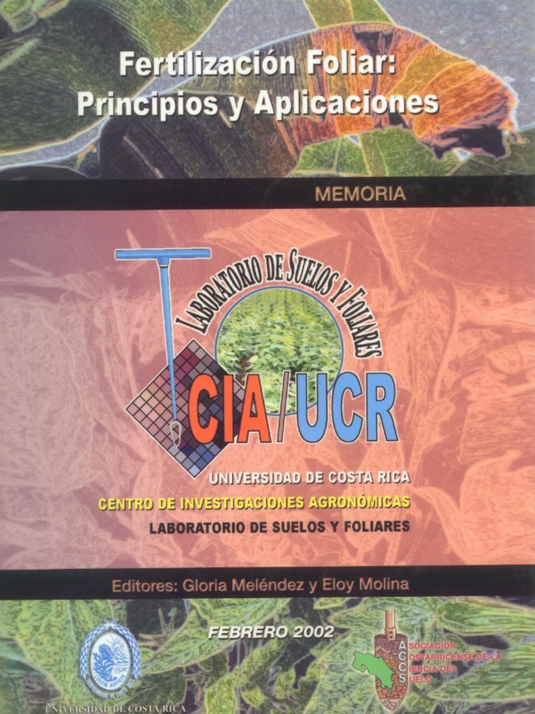 Fertilización Foliar Principios y Aplicaciones.pdf | Hoja | Raíz