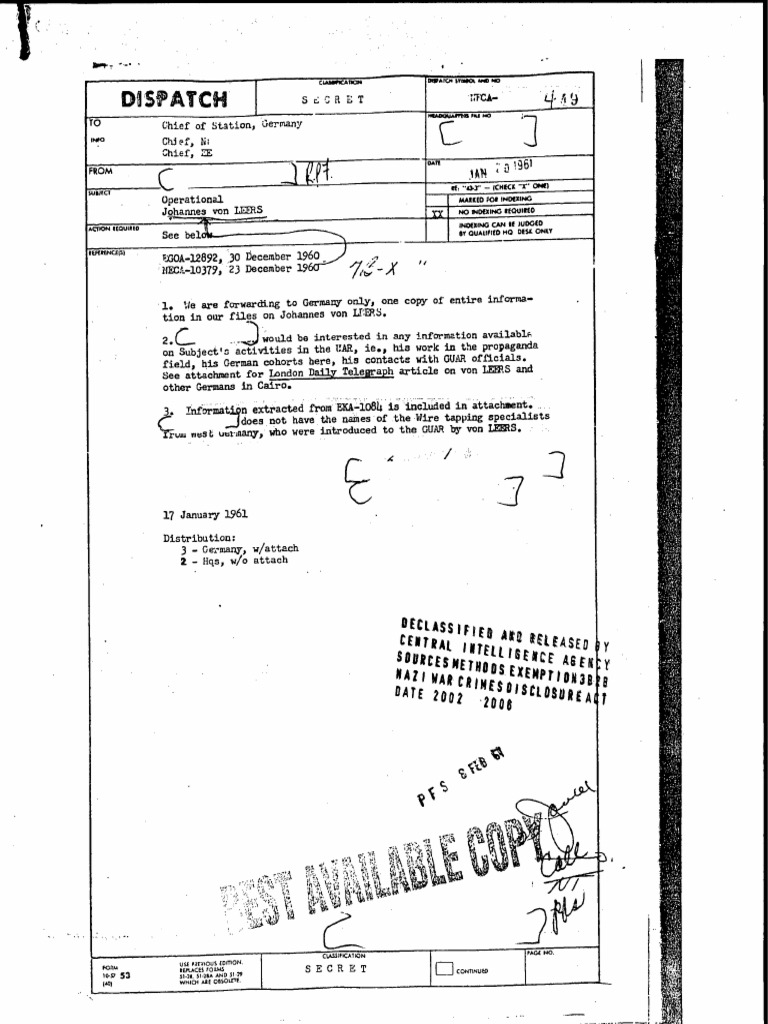 US Govt CIA Report | PDF | Judaism Related Controversies | Jews And Judaism